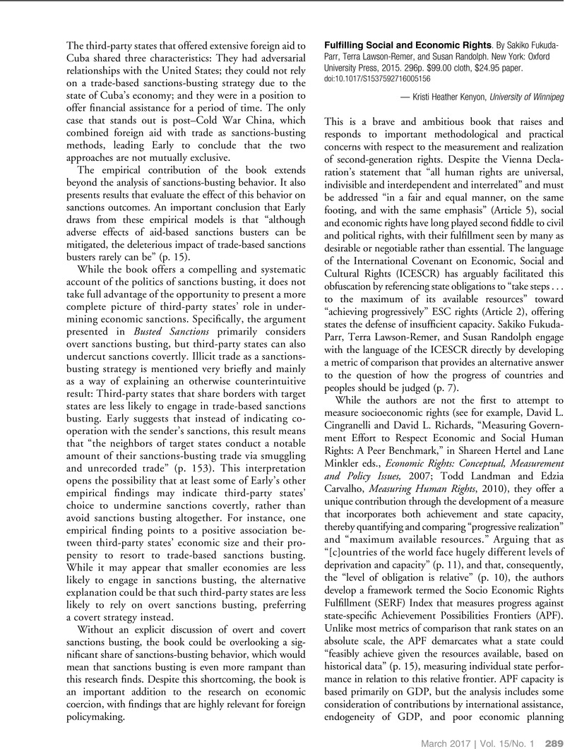 Fulfilling Social and Economic Rights. By Sakiko Fukuda-Parr, Terra ...