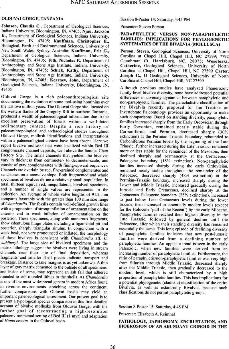 Pathology, Taphonomy, Encrustation, and Bioerosion of an Abundant ...