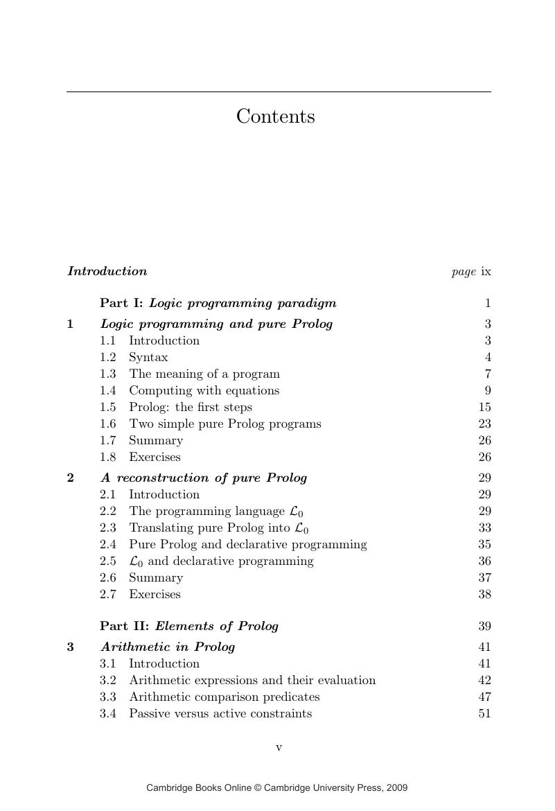 Contents Constraint Logic Programming Using Eclipse