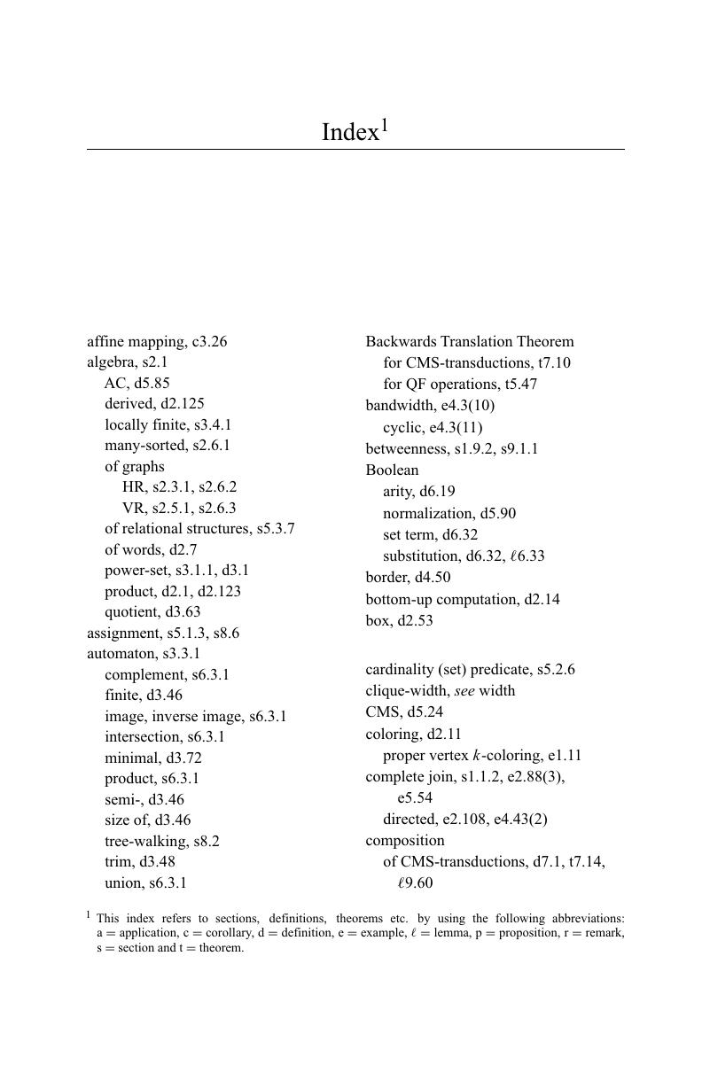Index Graph Structure And Monadic Second Order Logic